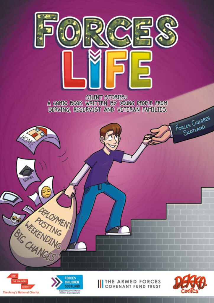 Forces Life Comic Book - Forces Children Scotland